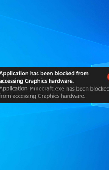 Fix App Blocked from Accessing Graphics Hardware | SoftwareKeep