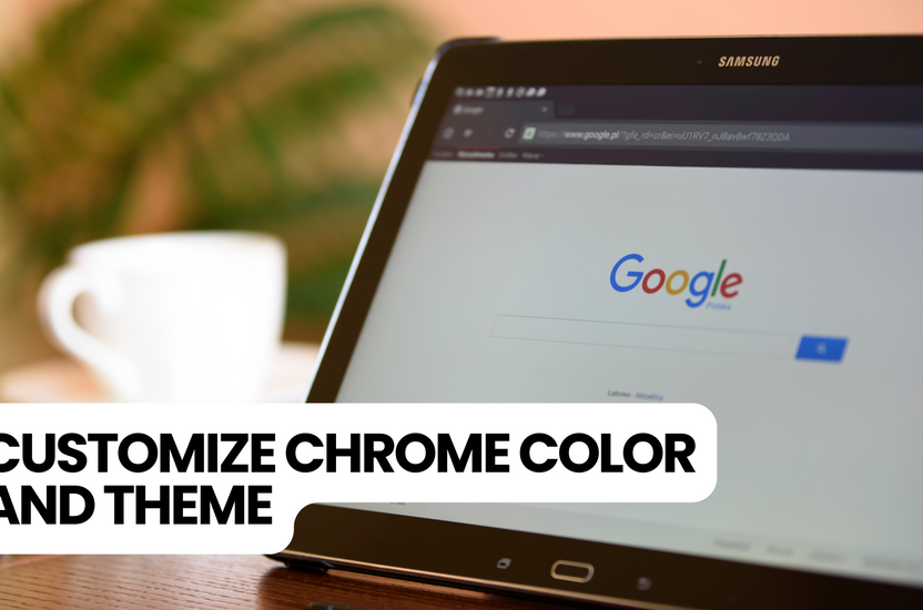 How to customize and change chrome color and theme