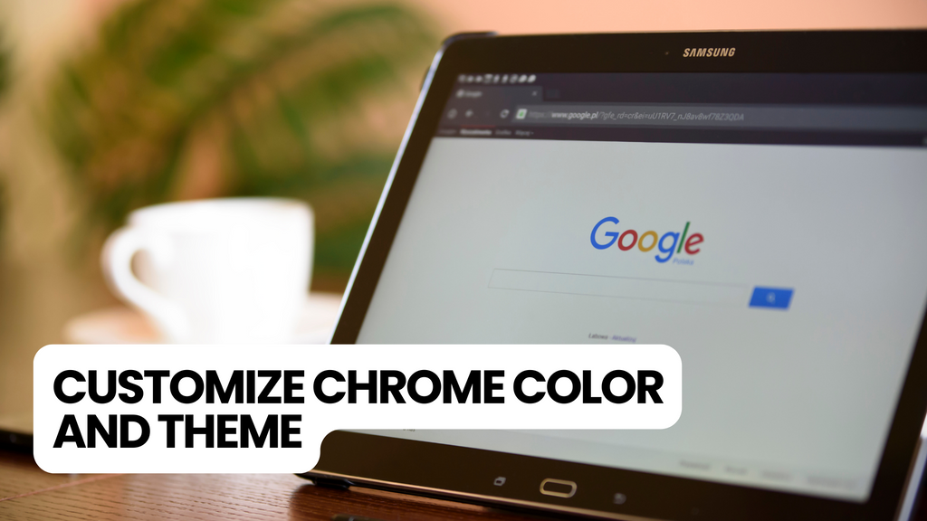 How to customize and change chrome color and theme