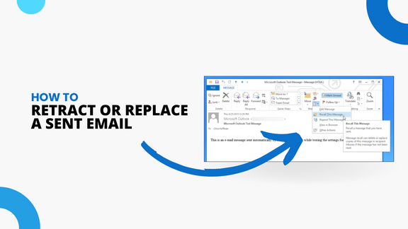 How Can I Retract or Replace a Sent Email? | SoftwareKeep