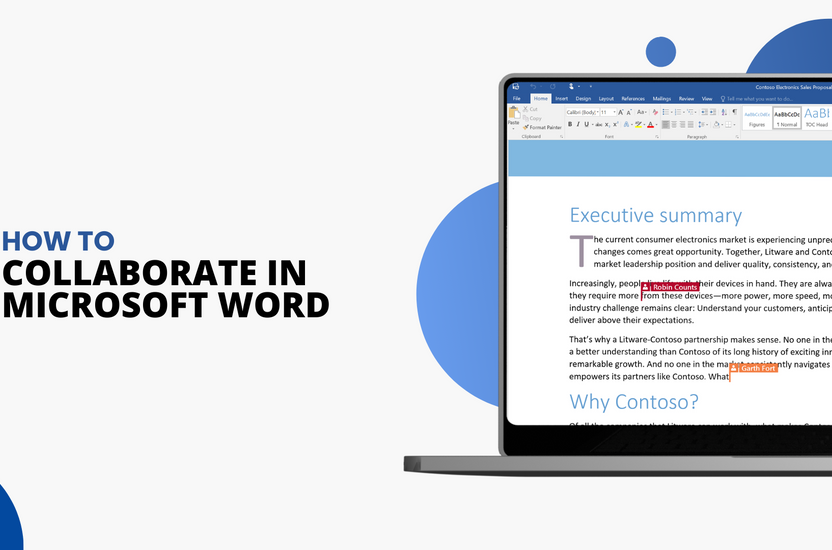 How to Collaborate In Microsoft Word Documents