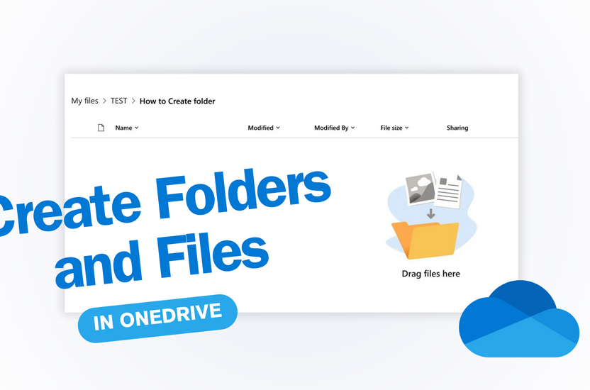 How to Create Folders and Files in OneDrive | SoftwareKeep