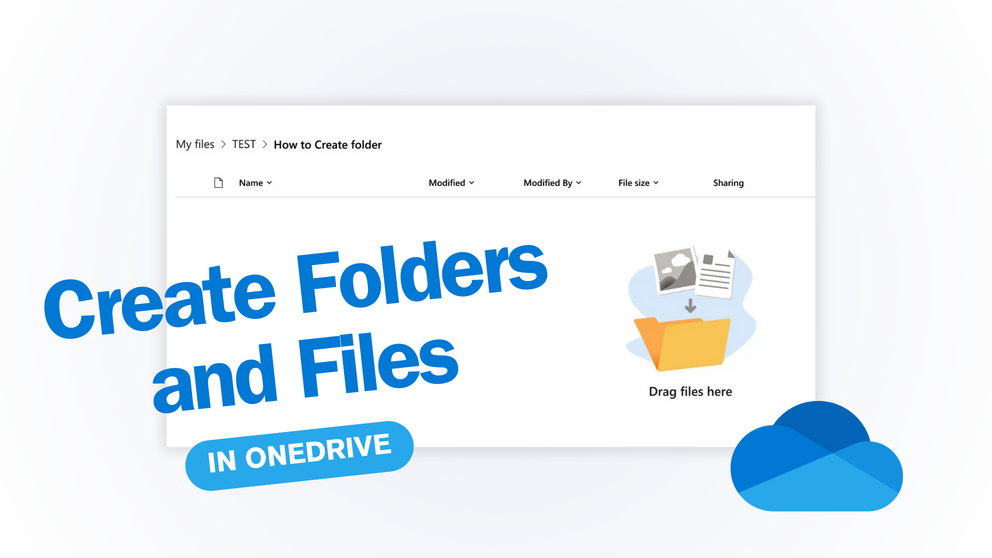 How to Create Folders and Files in OneDrive | SoftwareKeep