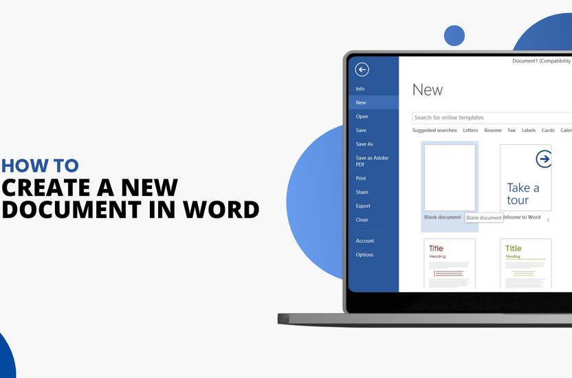 How To Create a Document in Word | SoftwareKeep