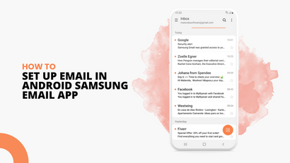 How to Set up Email in Android Samsung Email App