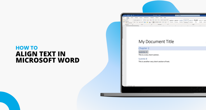 How to Align Text in Microsoft Word | SoftwareKeep