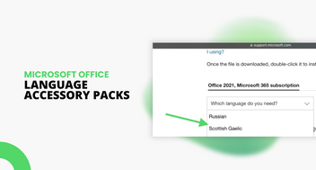 Microsoft Office Language Accessory Packs