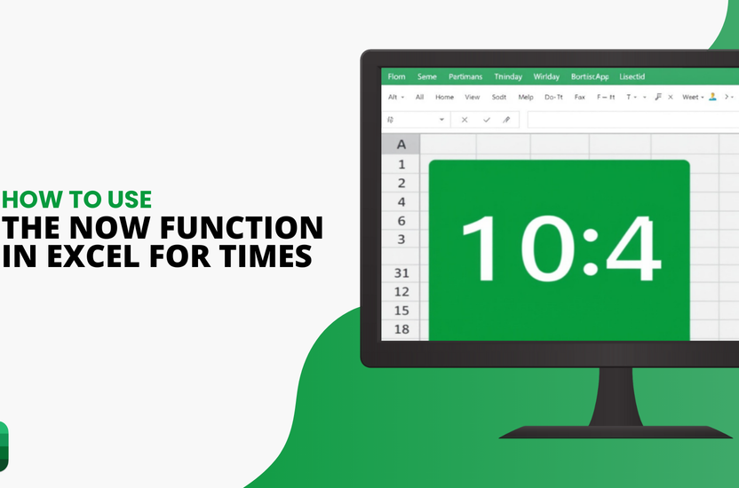 How To Use NOW Function In Excel | SoftwareKeep