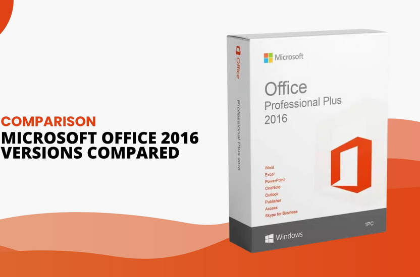 Office 2016 Versions Comparison | SoftwareKeep