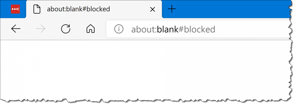 What is about:blank, is it safe, and how do you remove it?