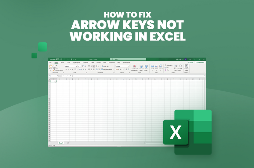 Fix Arrow Key Issue in Excel | SoftwareKeep