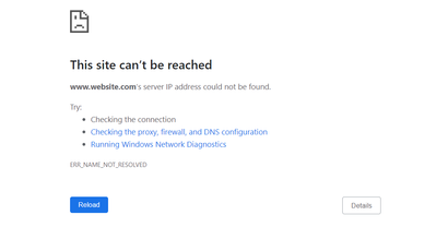 What Is the ERR_NAME_NOT_RESOLVED Error: How To Fix