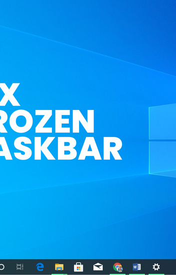 How to Fix Windows 10 Taskbar Frozen|SoftwareKeep
