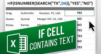How to use Excel formula: "If cell contains" | SoftwareKeep