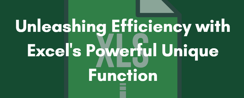 How to Use the UNIQUE Function in Excel | SoftwareKeep