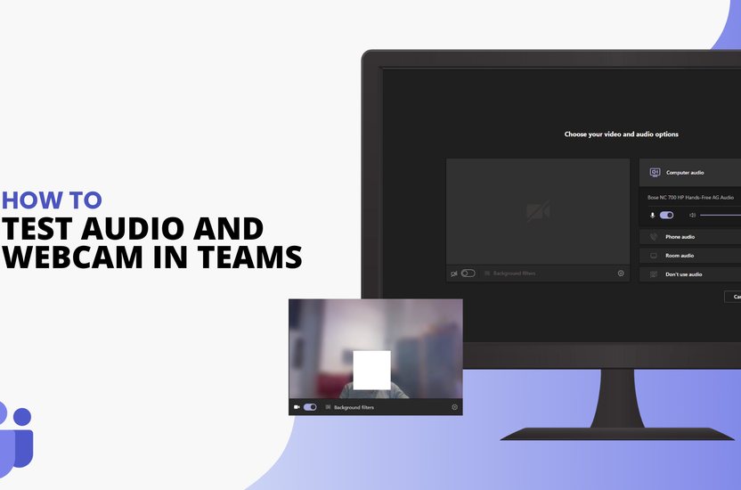 How to Test Mic Audio and Video Camera in Microsoft Teams