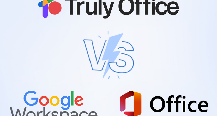 Truly Office vs Google Workspace vs Microsoft Office