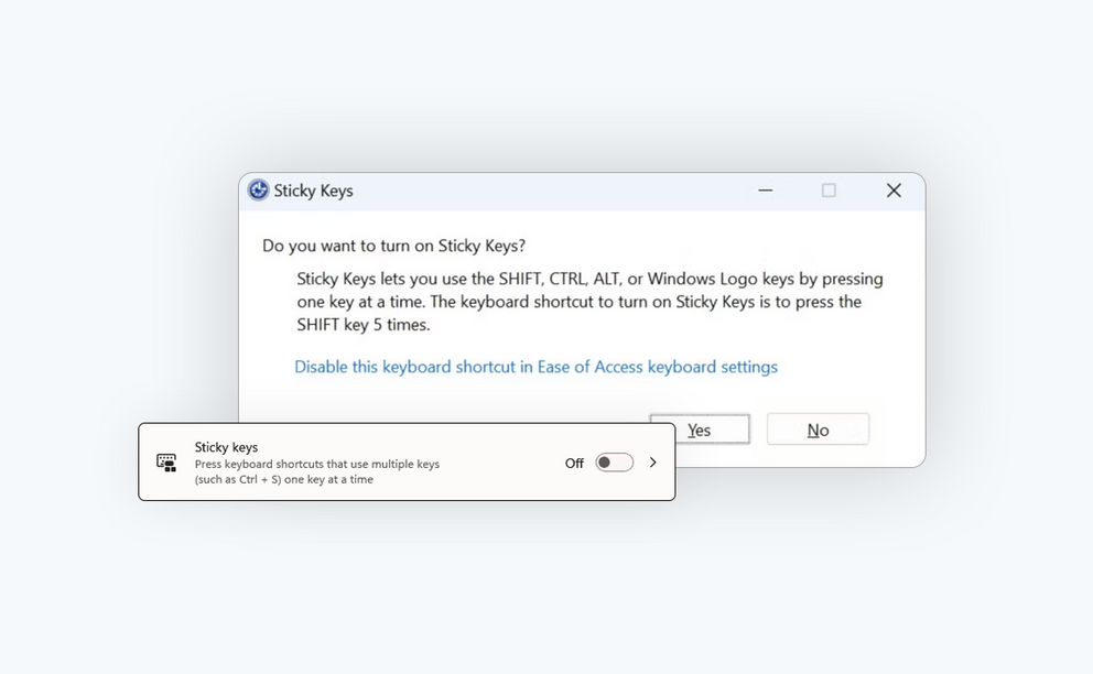 How To Turn Off Sticky Keys In Windows