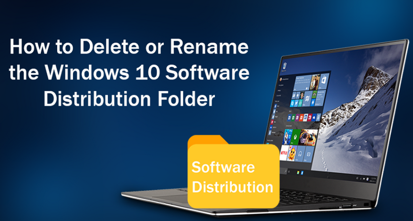 Rename or delete Software Distribution folder in Windows 11/10