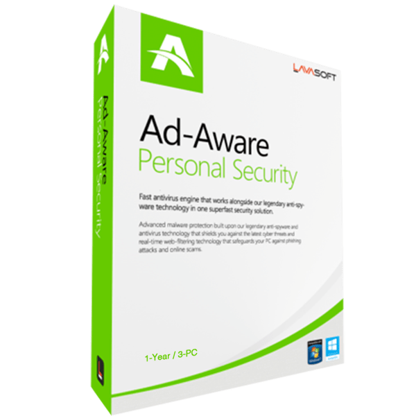 Buy AdAware Personal Security - 1-Year/3-PC | SoftwareKeep